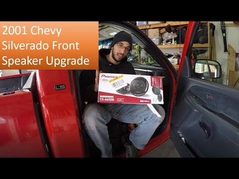 2001 Chevy Silverado 1500 Front Speaker Upgrade