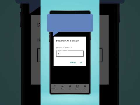 Splitting PDFs using Document Scanner App
