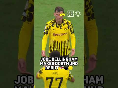 Jobe Bellingham Makes His Borussia Dortmund Debut