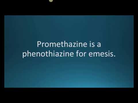 How to pronounce promethazine (Phenergan) (Memorizing Pharmacology Flashcard)