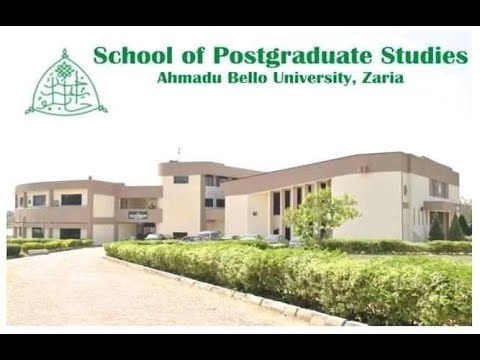 ABU Postgraduate Admission Form Ahmadu Bello University Zaria Kaduna state