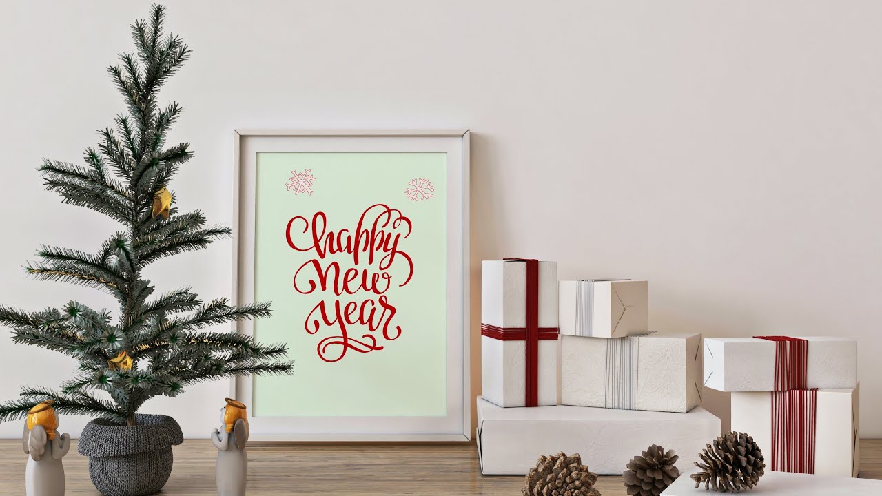 Happy New Year Printable Sign | Happy New Year Wall Art | Happy New Year Home Decor | Shop Now !