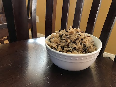 Instant Pot Apple and Wild Rice Pilaf
