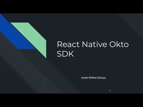 Okto React Native SDK Demo