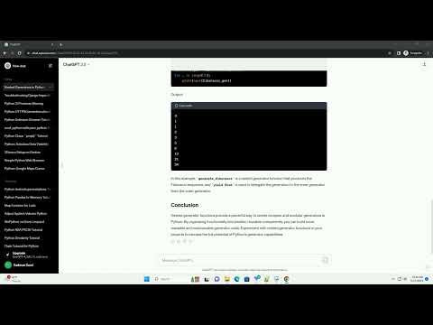 Nested generator functions in python
