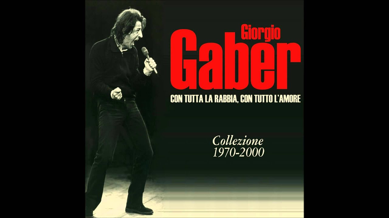 E’ in libreria “Giorgio Gaber, Sandro Luporini e la Fine della Secondo ...