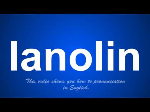 the correct pronunciation of lanyard in English.