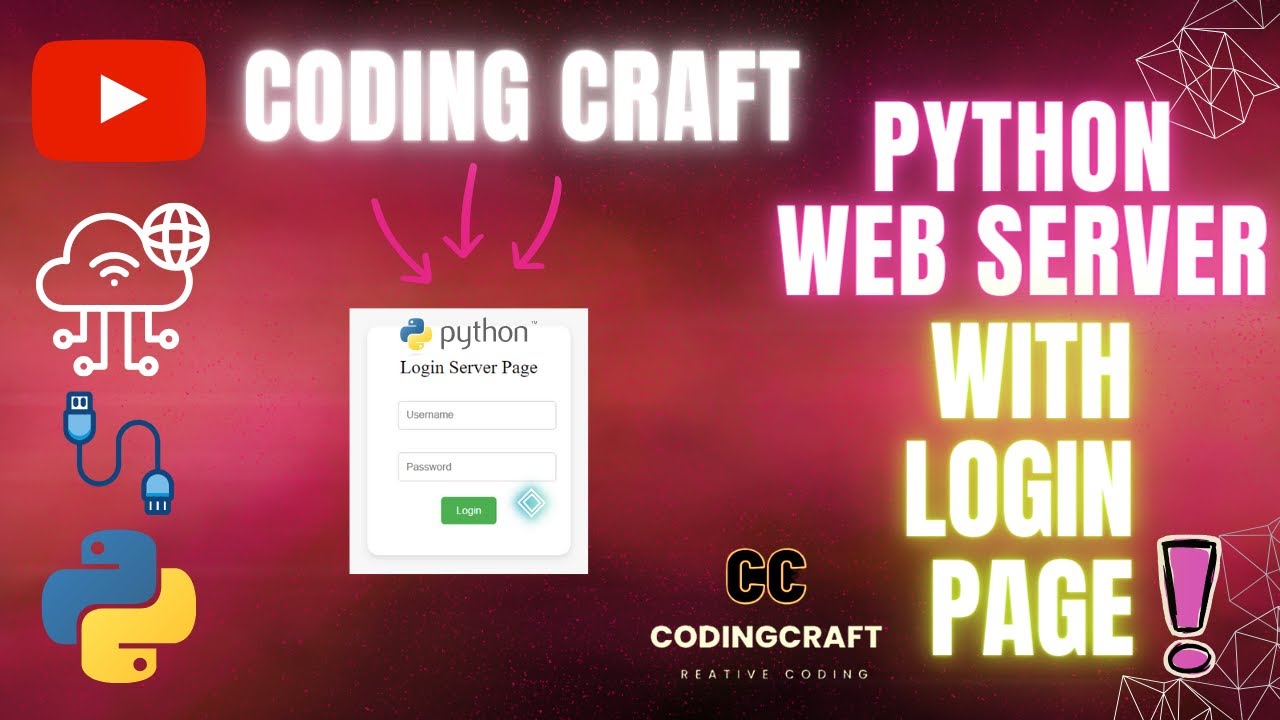 👷‍♂️ Build Python Web Server:  Step-by-Step! 🚀