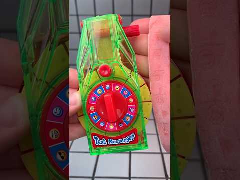 Emoji text messenger bubble gum candy gummy jelly food mukbang