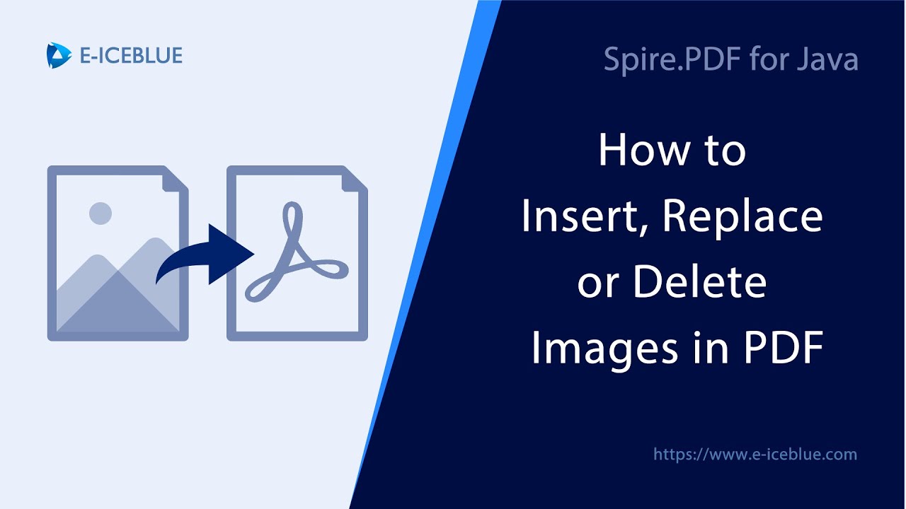 How to Insert, Replace or Delete Images in PDF with Java
