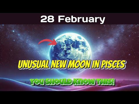 ATTENTION! ON FEBRUARY 28TH, EVERYONE IS ALREADY FEELING AN UNUSUAL NEW MOON IN PISCES! Here's what