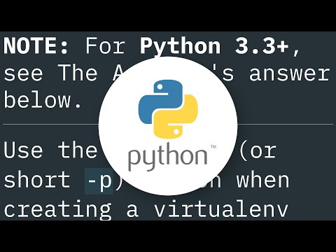 Use different Python version with virtualenv