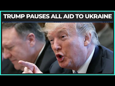 BREAKING: Trump Suspends ALL Military Aid To Ukraine