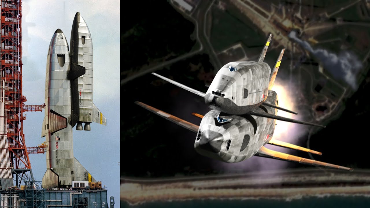 Forgotten DC-3 Space Shuttle Concept Gets to Sim Fly for the First Time ...