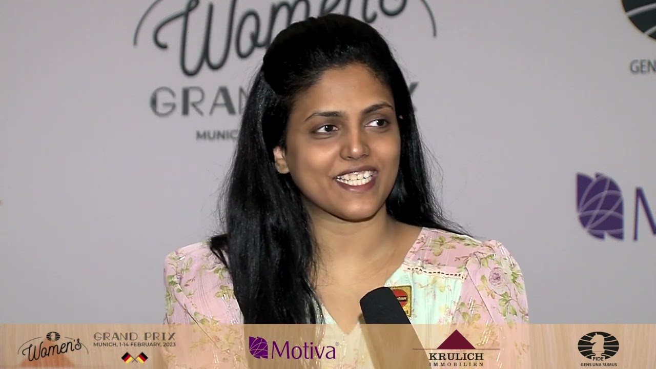 Interview with Harika Dronavalli | FIDE Women's Grand Prix in Munich ...