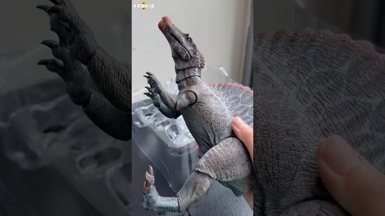 A Huge Dinosaur Figure🫢Remember to Preheat the Joints Before Playing⚠️#nanmustudio #dinosaurtoys