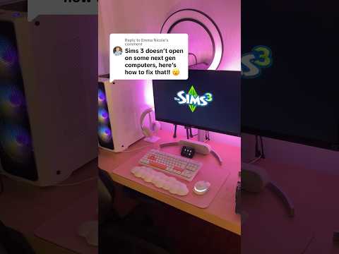 How to open The Sims 3 on NEWER next gen computers!