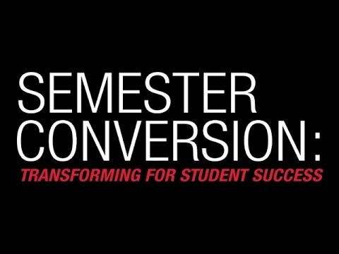 Semester Conversion Pledge Video