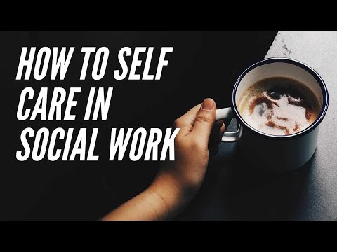 Self-care in social work - Dr Jonathan Singer