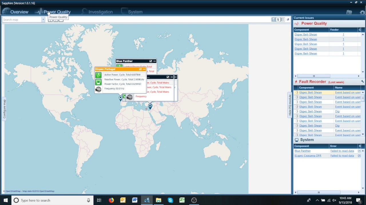 Start Investigation from Power Quality Tab in Elspec Power Management Software Quick Tip