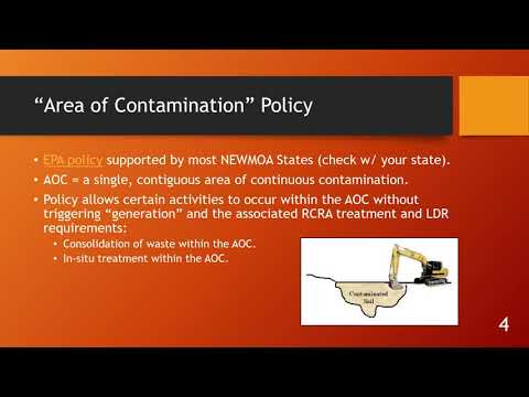 RCRA Compliance at Cleanup Sites: Onsite Management of Remediation Waste