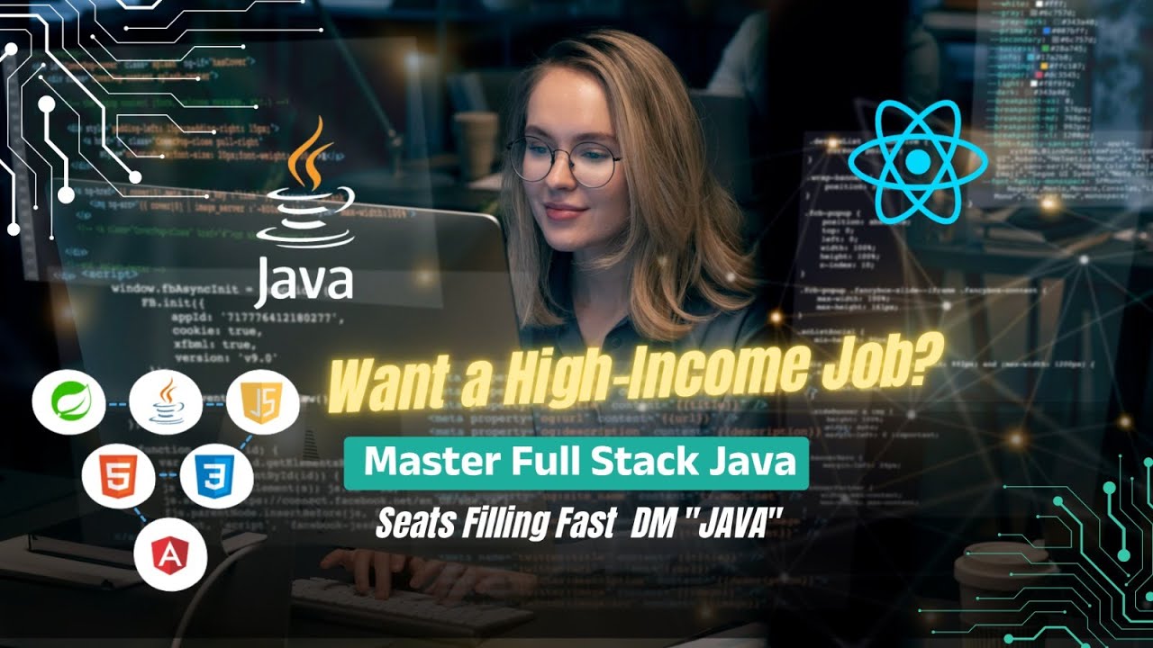 Java Full Stack Developer Internship Program | Spring Boot, React, MySQL – Globells Training