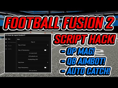 [NEW] Football Fusion 2 Script GUI Hack (OP MAG, Auto Catch, Aimbot, AND MORE) *PASTEBIN 2022*