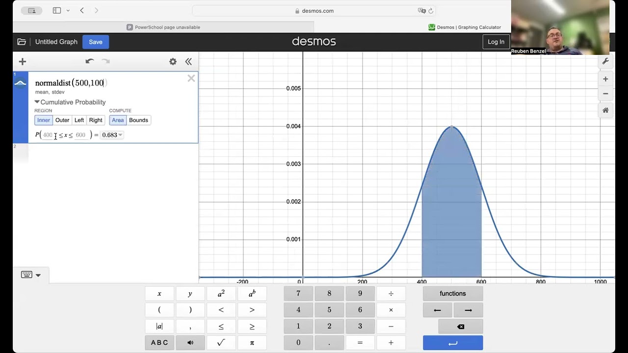 Desmos Training: Normal Distributions
