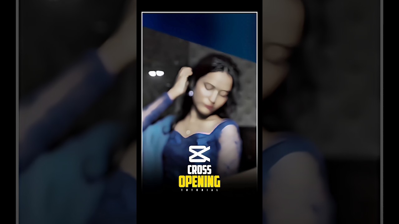 How I Create Cross Oponing Transition Tutorial in Capcut 🤯🔥 #capcut #edit #tutorial