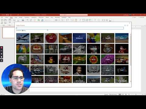 Insert Images with Bing Search PowerPoint and Word - Transparent Images for Bitmoji Classrooms