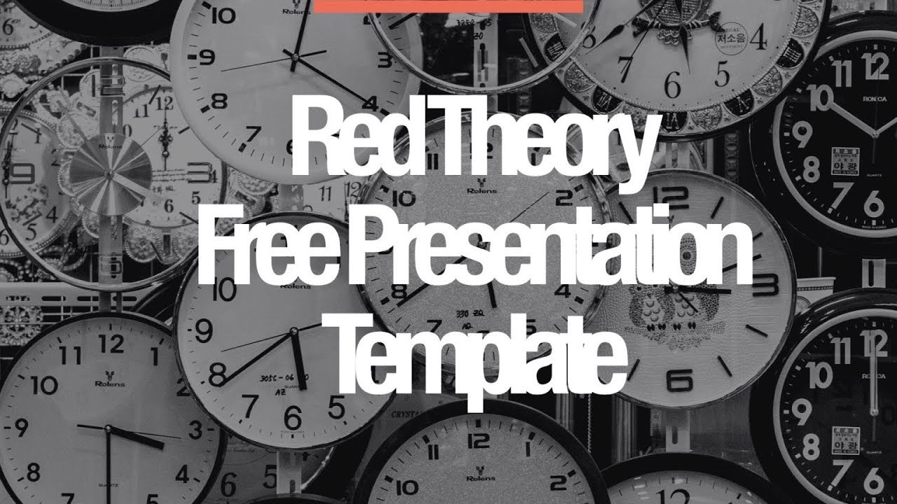 Red Theory Free Powerpoint Presentation Template