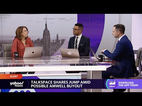 Talkspace stock surges on reports of possible Amwell buyout