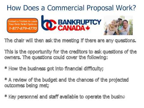 How Does a Commercial Proposal Work?