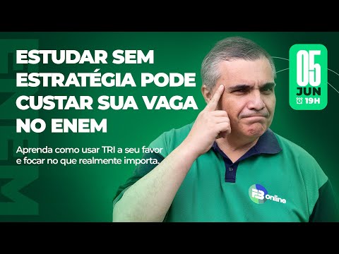 Como usar a TRI ao seu favor | Live Especial #1