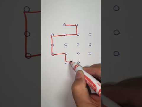 Hardest puzzle game try to connect the dots #puzzle #riddles #viralvideo #grearpuzzlebd #games