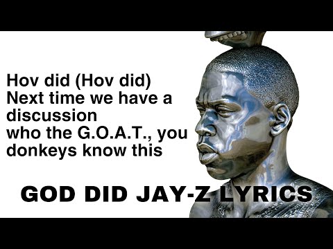 GOD DID | JAY-Z Verse Only (Lyrics on Screen)