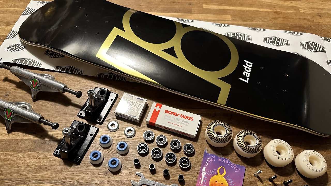 【PJ LADD / PLAN B】Dream Build Skateboard Setup.