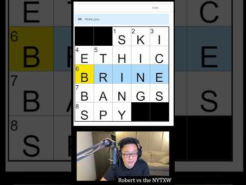 Monday Mini crossword 2/6/23 New York Times Crossword #crossword #puzzle #shorts
