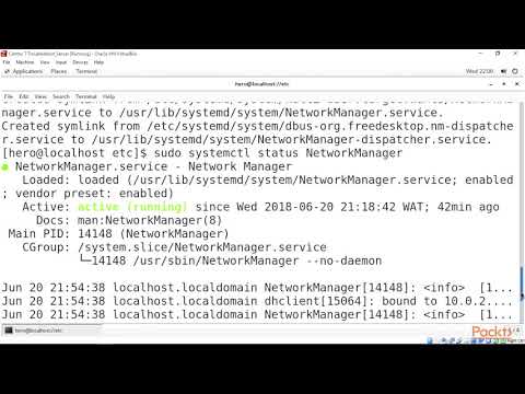 Learn Troubleshooting Linux Administration Resolve Network Connections with Systemctl | packtpub ...
