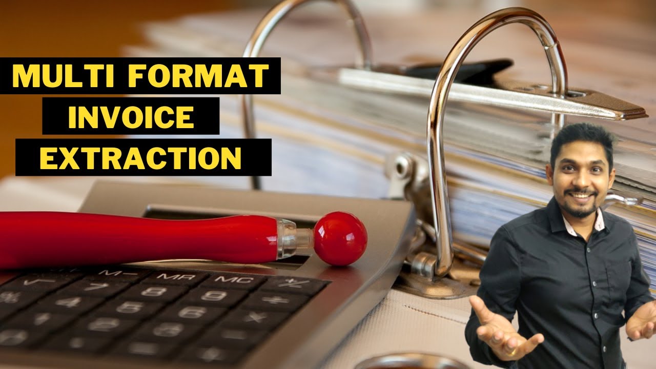 Different Format Invoice Data Extraction (Document Understanding UiPath)