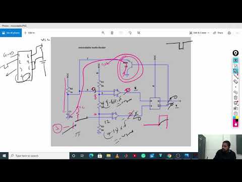 LT spice simulation and theory of monostable mulivibrator using 555 timer