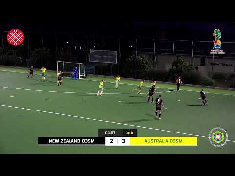 New Zealand vs Australia - 035 Men - 2024 Masters World Cup