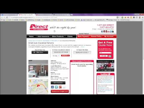 Direct Car Insurance Companies and Locations in Memphis TN
