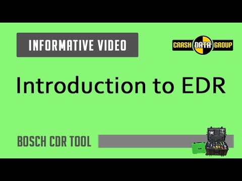 Introduction to Event Data Recorders (EDR)