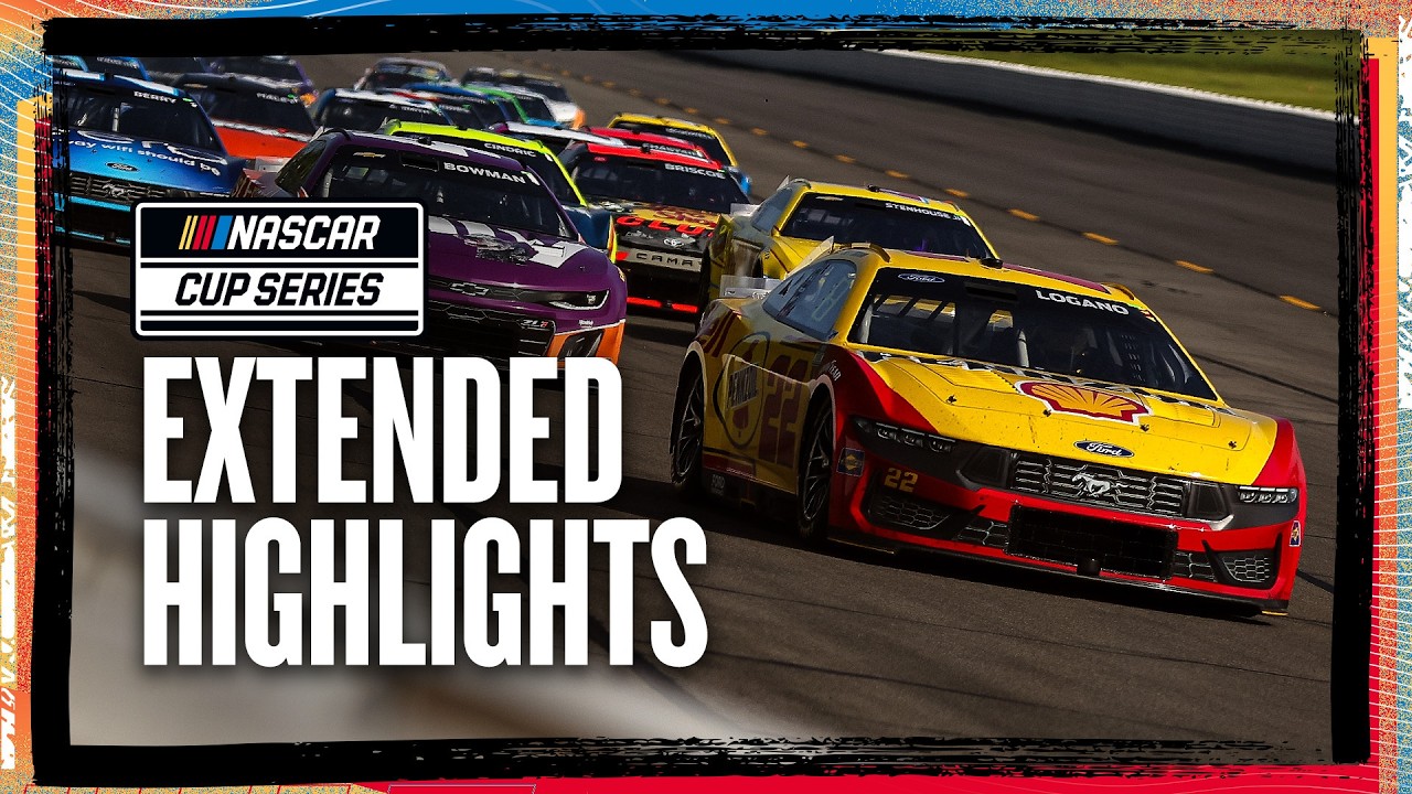 'Tricky Triangle' Lives Up To Its Name at Pocono | NASCAR Cup Series Official Extended Highlights