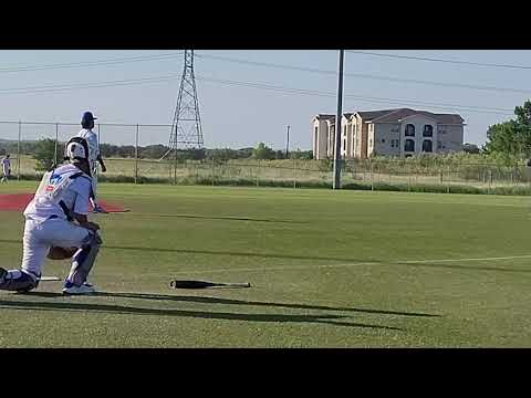 Naturals vs Tejanos - Braydon - rbi double to right - Nolan scores - 20210625 184116