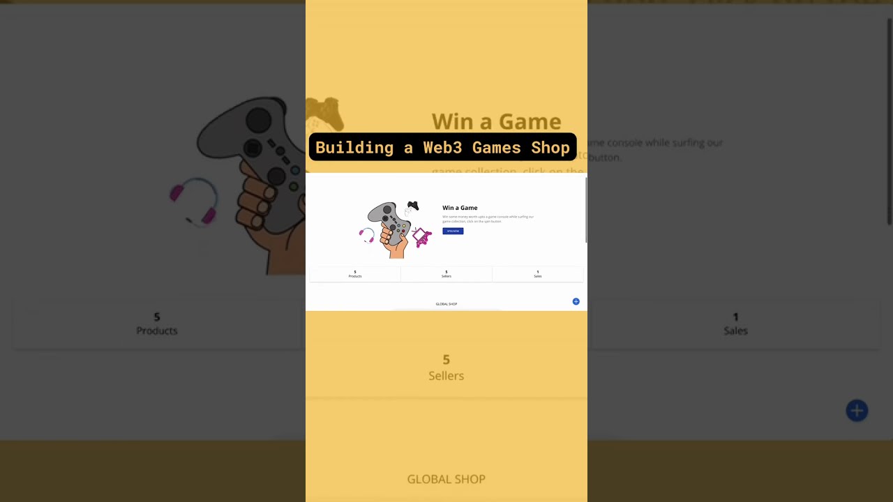 Building a Web3 GameShop