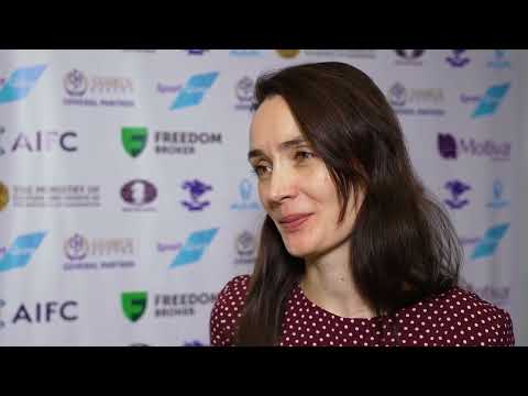 Interview with GM Kateryna Lagno | Astana WGP | Round 3