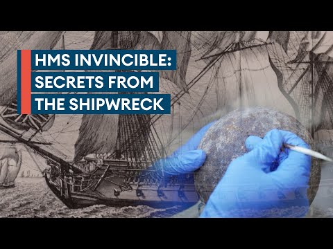 Amazing collection of historic items recovered from this remarkable ship