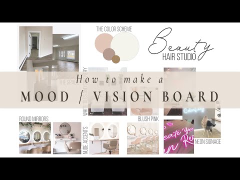 HOW TO MAKE A MOOD-BOARD OR VISION-BOARD, EVEN IF YOU'RE NOT A DESIGNER! | Simple Decorating Tips